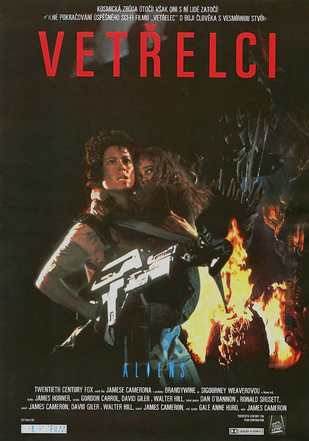 ALIENS Czech Movie Poster – Czech Film Poster Gallery
