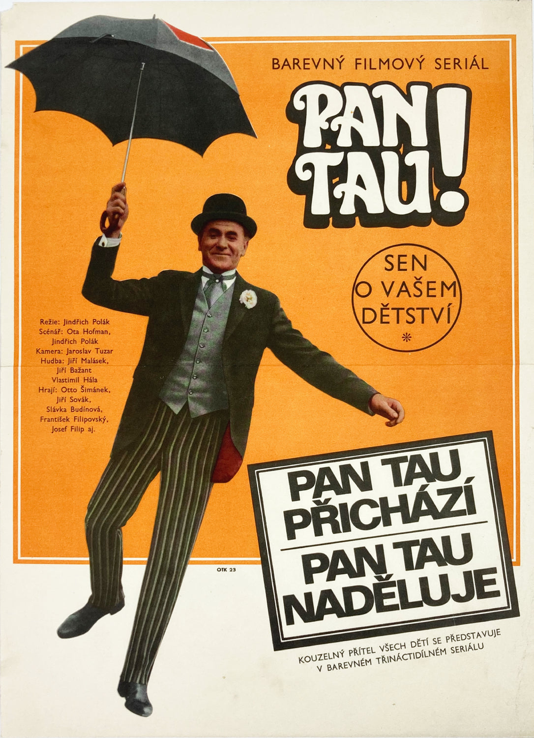 Pan Tau přichází / Pan Tau naděluje Czech Poster – Czech Film Poster ...